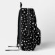 Dalmatian Dots, Dalmatian Spots, Black and White Printed Backpack | Zazzle