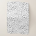 Dalmatian Spots, Dalmatian Dots, Black and White File Folder | Zazzle