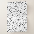Dalmatian Spots, Dalmatian Dots, Black and White File Folder | Zazzle