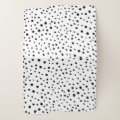 Dalmatian Spots, Dalmatian Dots, Black and White File Folder | Zazzle