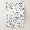 Dalmatian Spots, Dalmatian Dots, Black and White File Folder | Zazzle