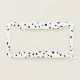 Dalmatian Spots, Dalmatian Dots, Black and White License Plate Frame ...