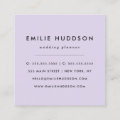 Dalmatian Spots, Dalmatian Dots, Black and White Square Business Card ...