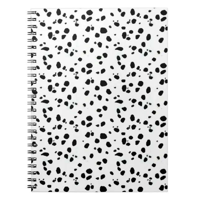 Dalmatian Spots, Dalmatian Print, Dalmatian Fur Notebook | Zazzle