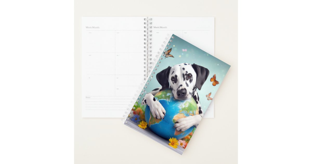 Dalmatian The Spotted Life Planner | Zazzle