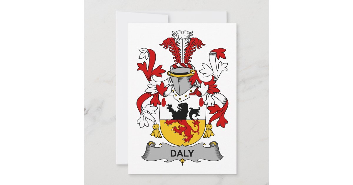 Daly Family Crest | Zazzle