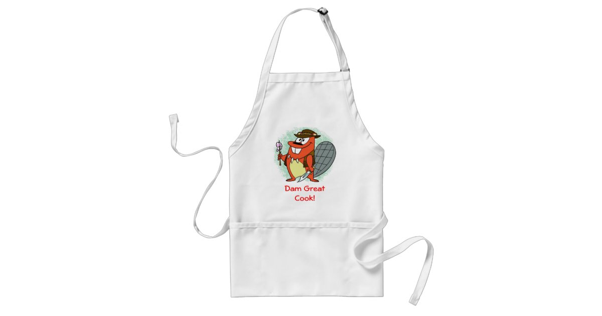 Dam Great Cook! Adult Apron | Zazzle