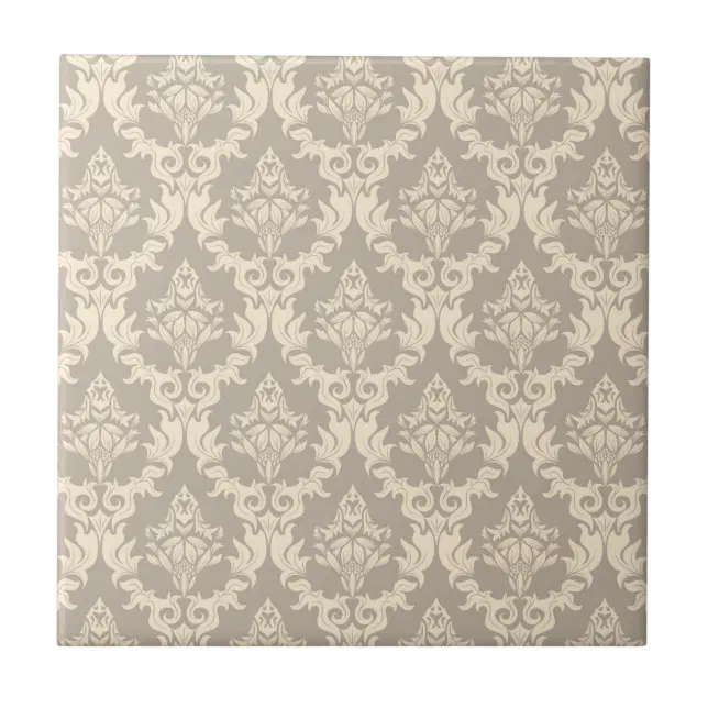 Damask background tile | Zazzle