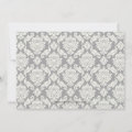 Damask Bride and Groom Wedding Shower Invitation | Zazzle