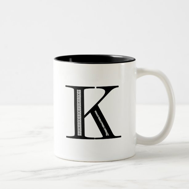 Letter K Coffee & Travel Mugs | Zazzle