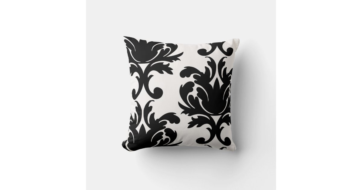 Damask Throw Pillows | Zazzle