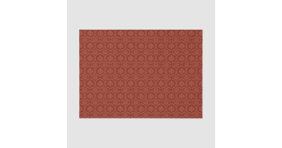 Damask wallpaper 3 tissue paper | Zazzle