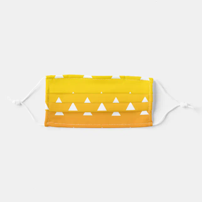 Damon Slayer Kimetsu no Yaiba Zenitsu Face Mask | Zazzle