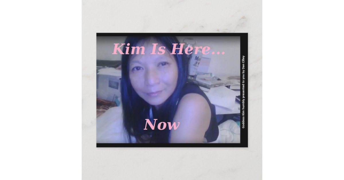 Dan Cilley Goddess Kim Postcard | Zazzle