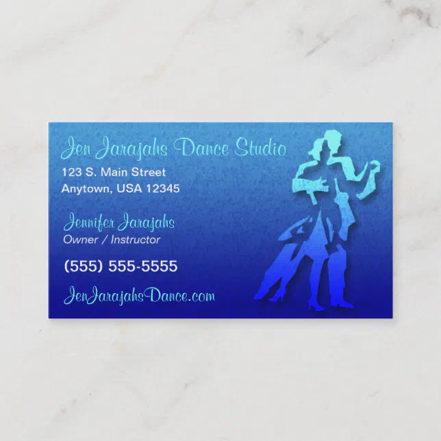 Dance Business Card | Zazzle