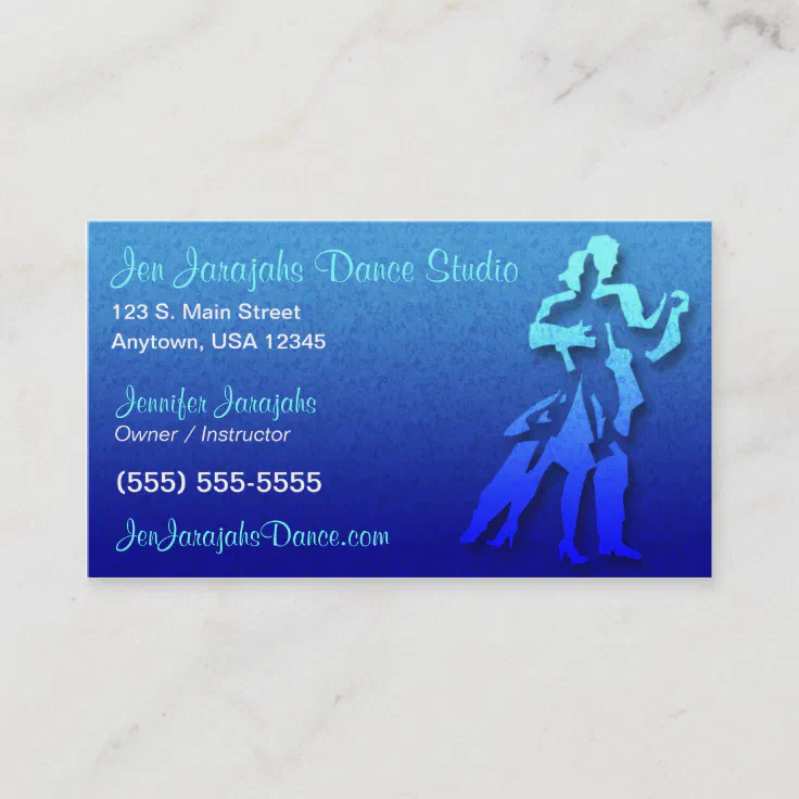 Dance Business Card | Zazzle