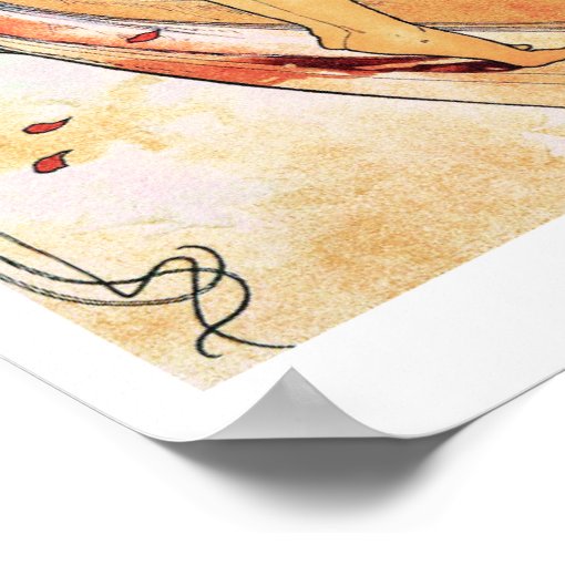 Dance by Alphonse Mucha Poster | Zazzle