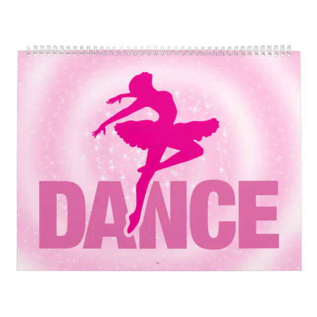 Dance Calendar | Zazzle