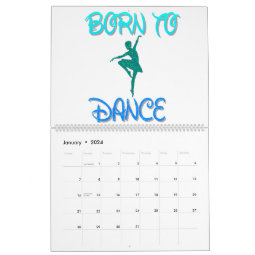 Dance Calendar | Zazzle