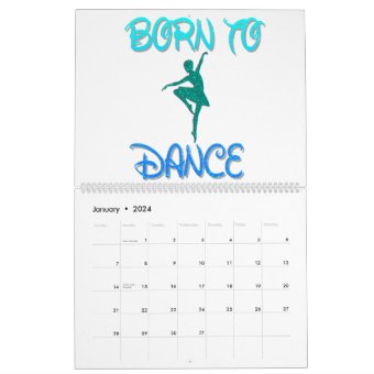 Dance Calendar | Zazzle