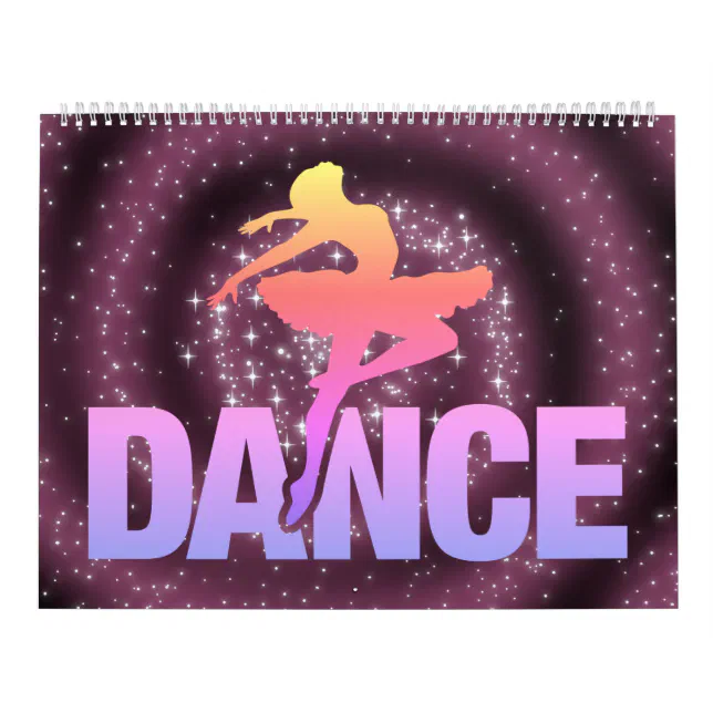 Dance Calendar | Zazzle