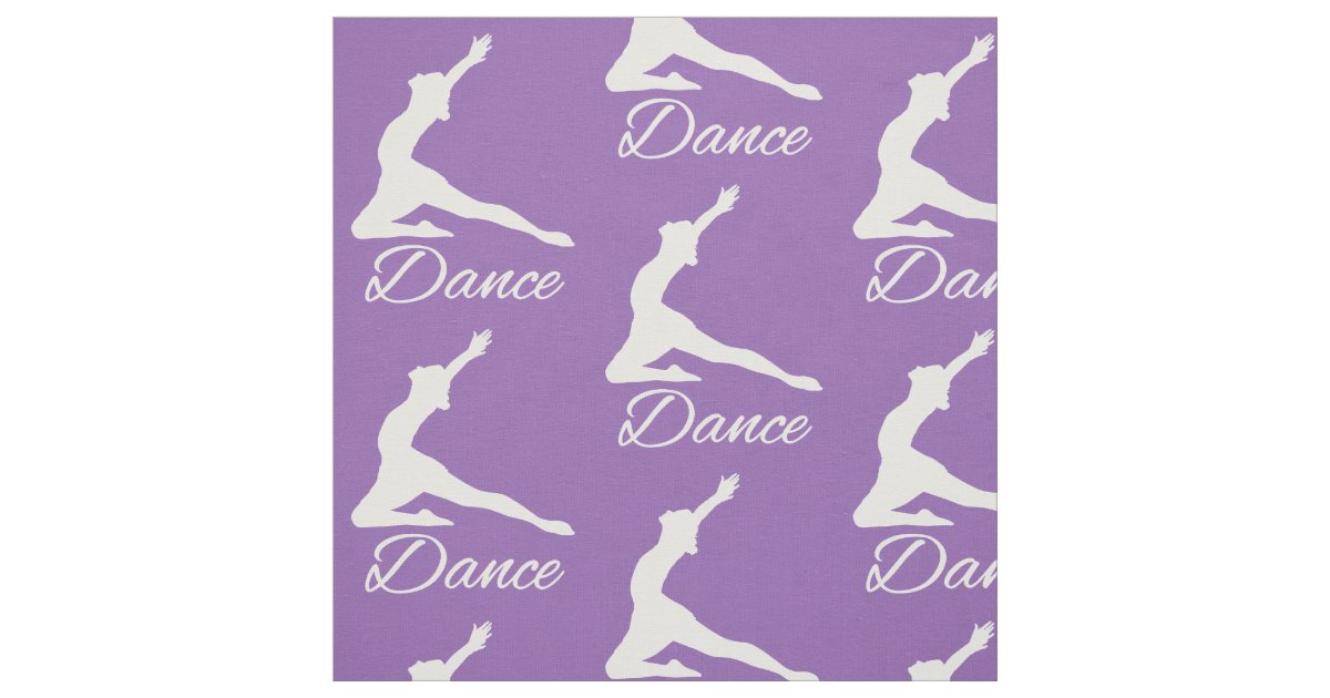 DANCE custom color fabric | Zazzle.com