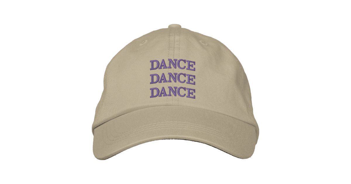 DANCE, DANCE, DANCE cap | Zazzle