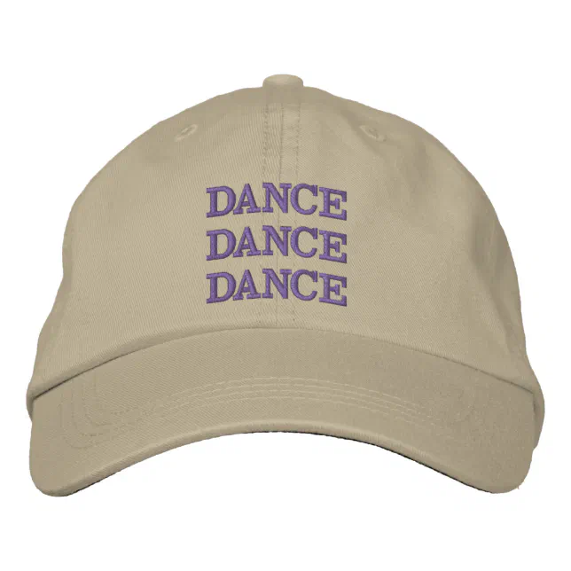 DANCE, DANCE, DANCE cap | Zazzle