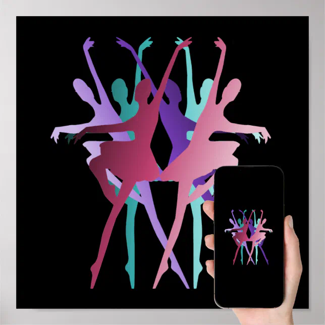 Dance Dance Dance Colors Poster | Zazzle
