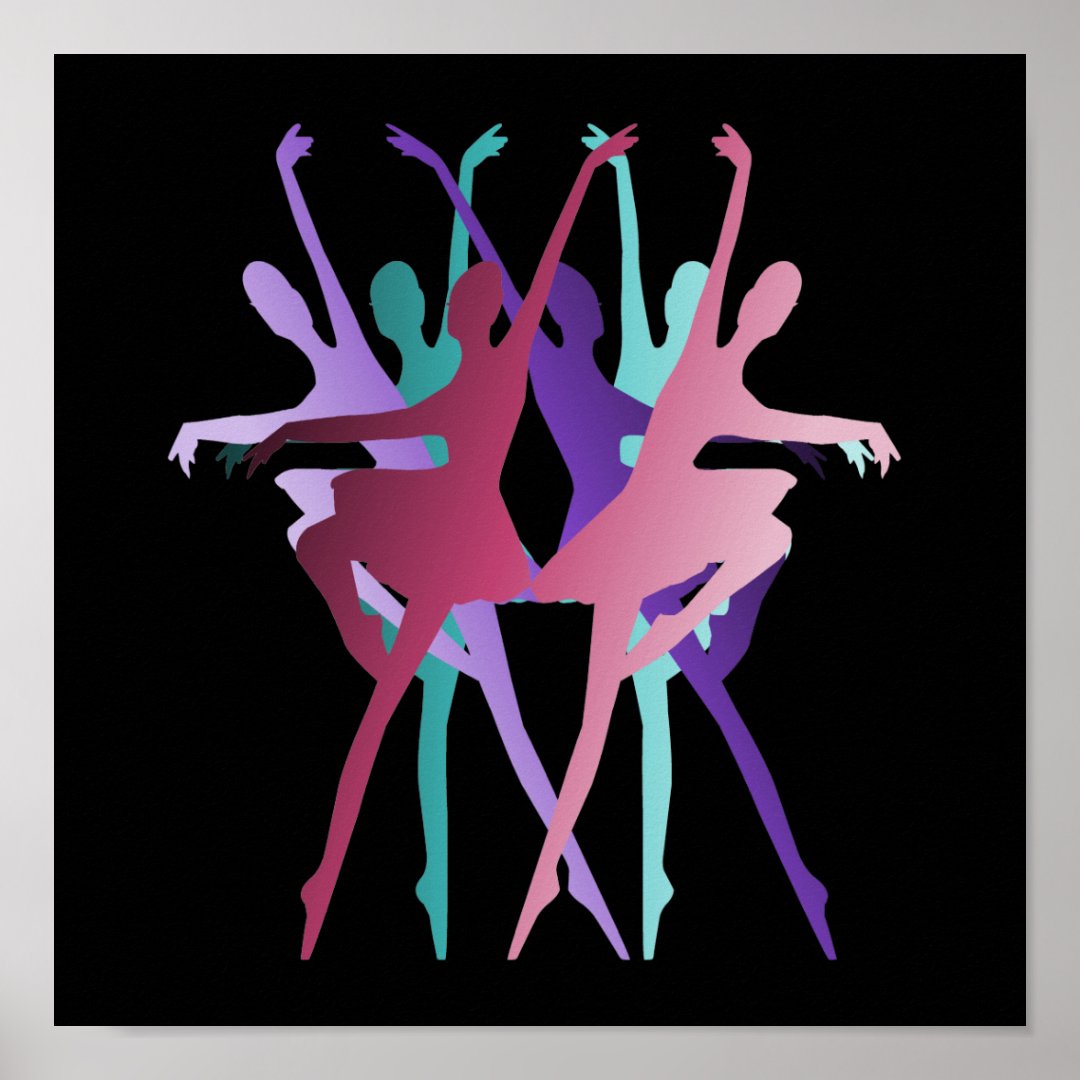 Dance Dance Dance Colors Poster | Zazzle