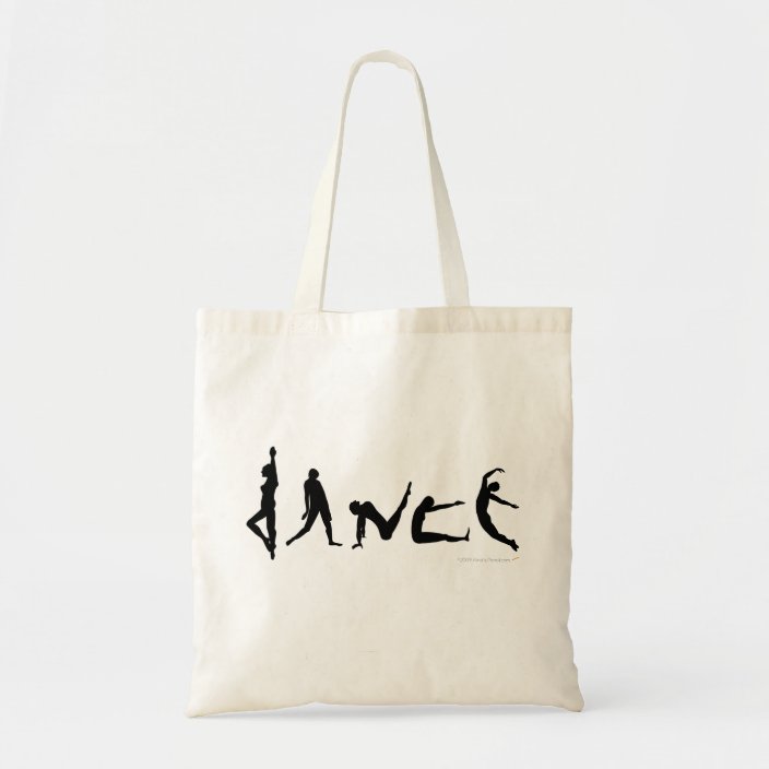 Dance Dancing Silhouette Design Tote Bag | Zazzle.com