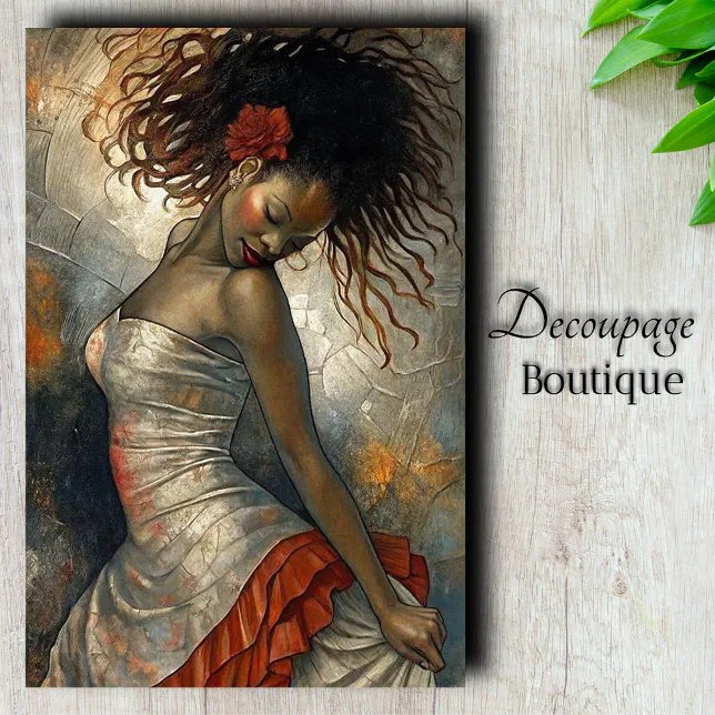 Dance Divine Decoupage Tissue Paper | Zazzle