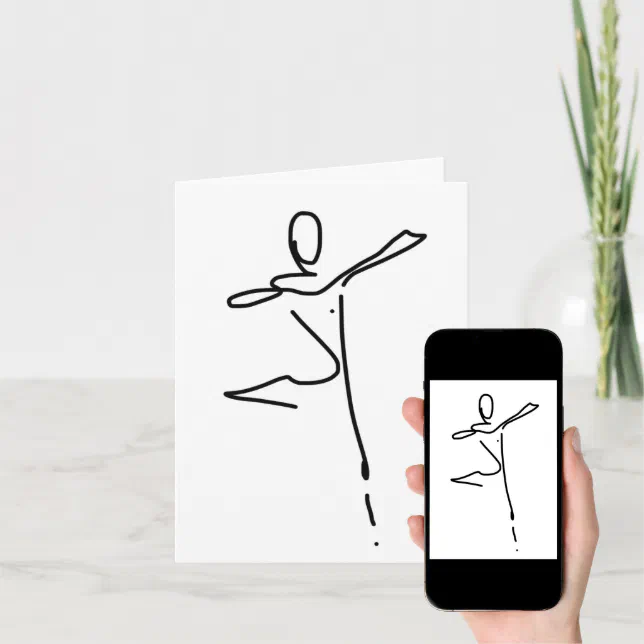 Dance Greeting / Birthday card | Zazzle