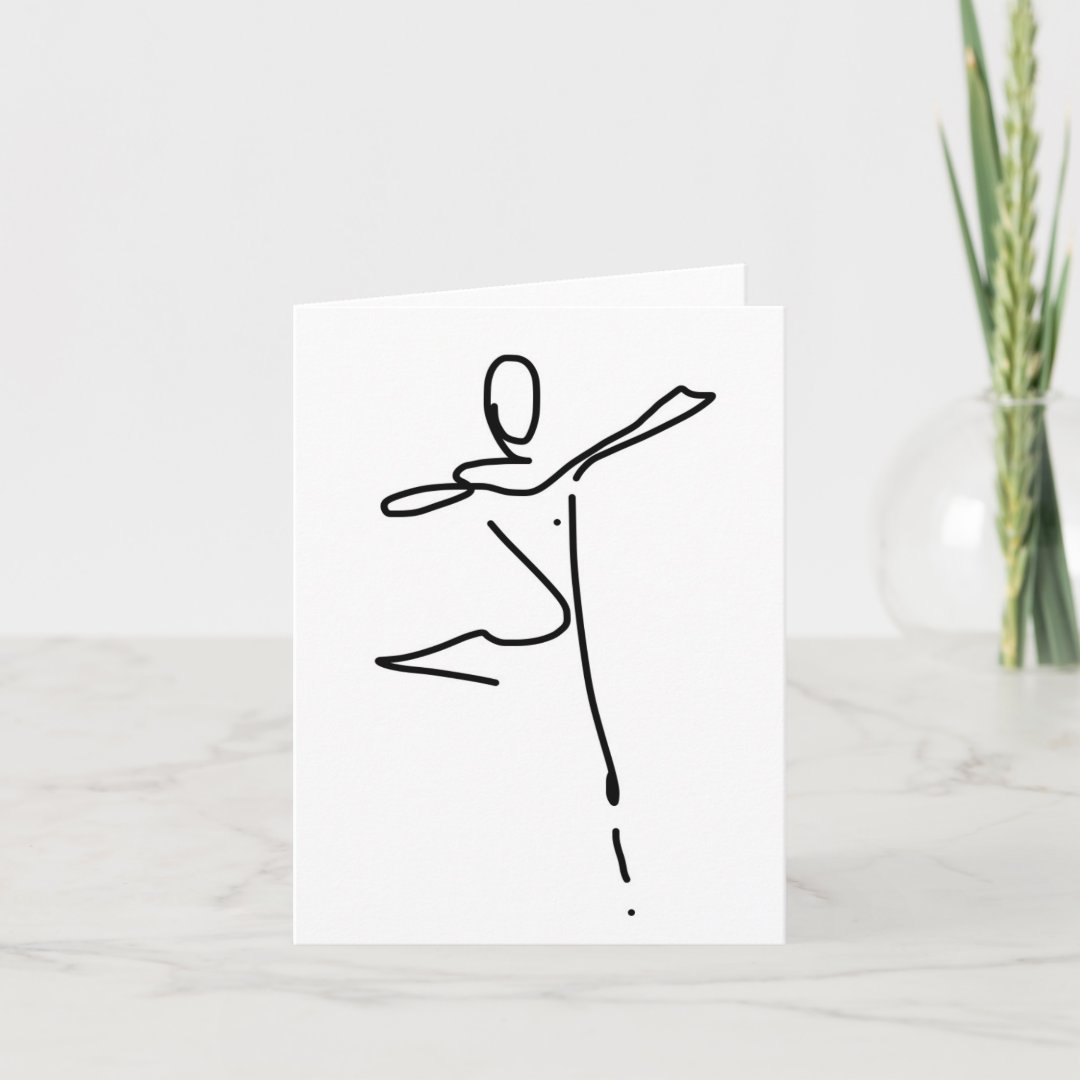 Dance Greeting / Birthday card | Zazzle