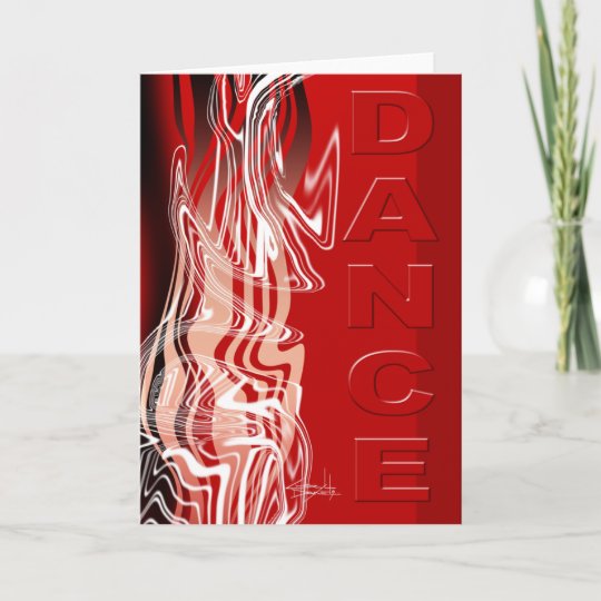 Dance! Greeting Card | Zazzle.com