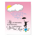 Dance in the Rain Poster | Zazzle