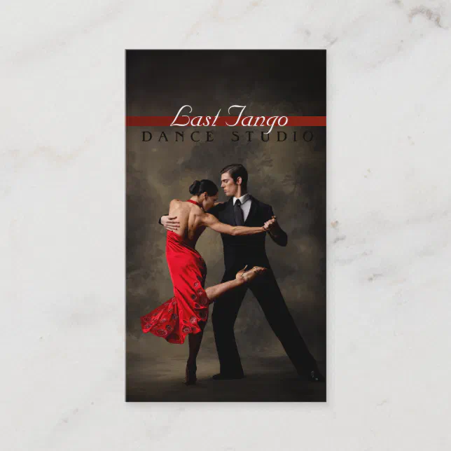 Dance, Instructor, Studio Lessons Business Card | Zazzle