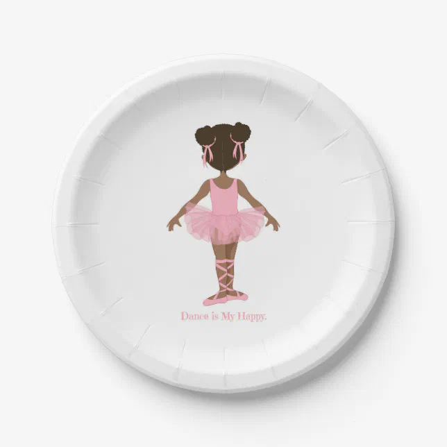 Dance is My Happy Paper Plates | Zazzle