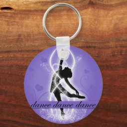 Dance Keychain | Zazzle