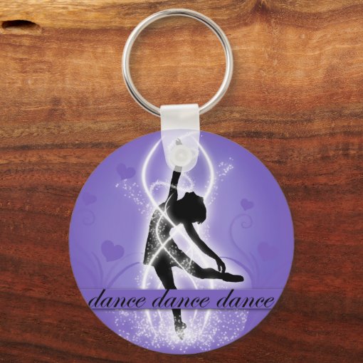 Dance Keychain | Zazzle