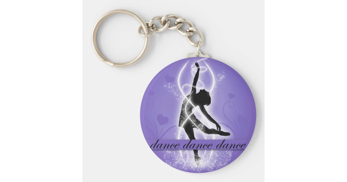 Dance Keychain | Zazzle