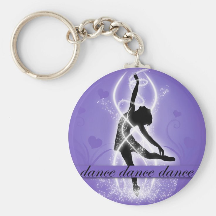 Dance Keychain | Zazzle