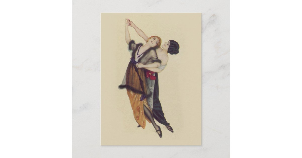 Dance Ladies Postcard | Zazzle