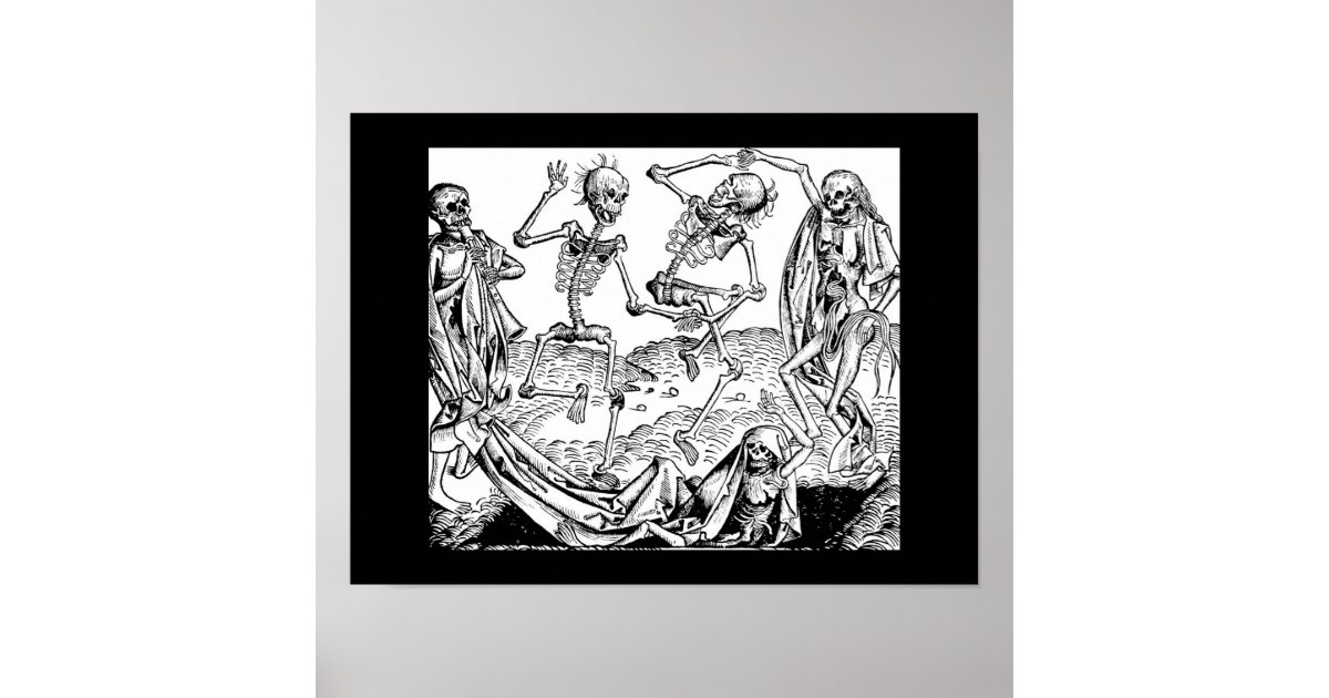 Dance Macabre Poster | Zazzle