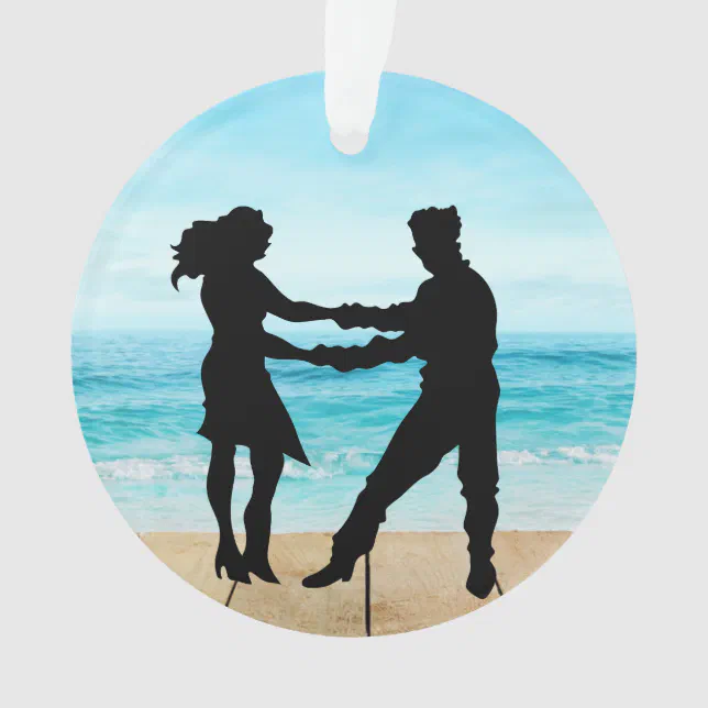 Dance Ornament - Beach Shag Dancing | Zazzle