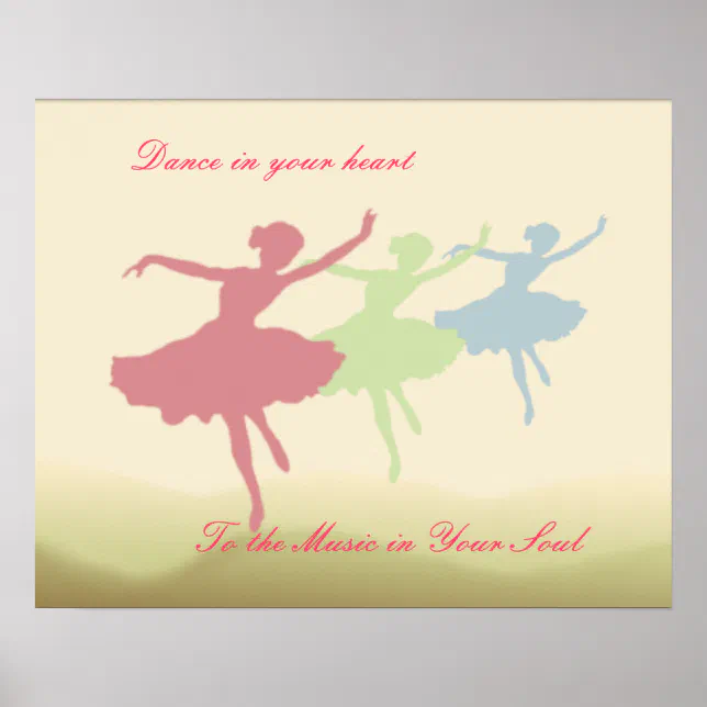 Dance Poster | Zazzle