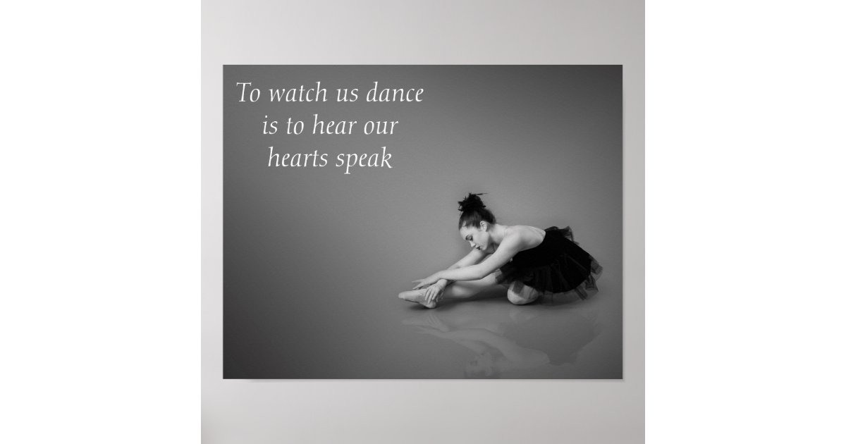 Dance Proverb poster | Zazzle