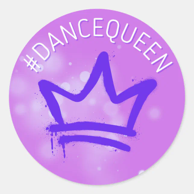 Dance Queen Sticker | Zazzle