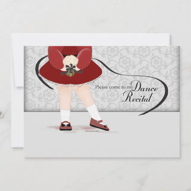 Dance Recital Invitation | Zazzle