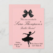 Dance Recital Invitation | Zazzle